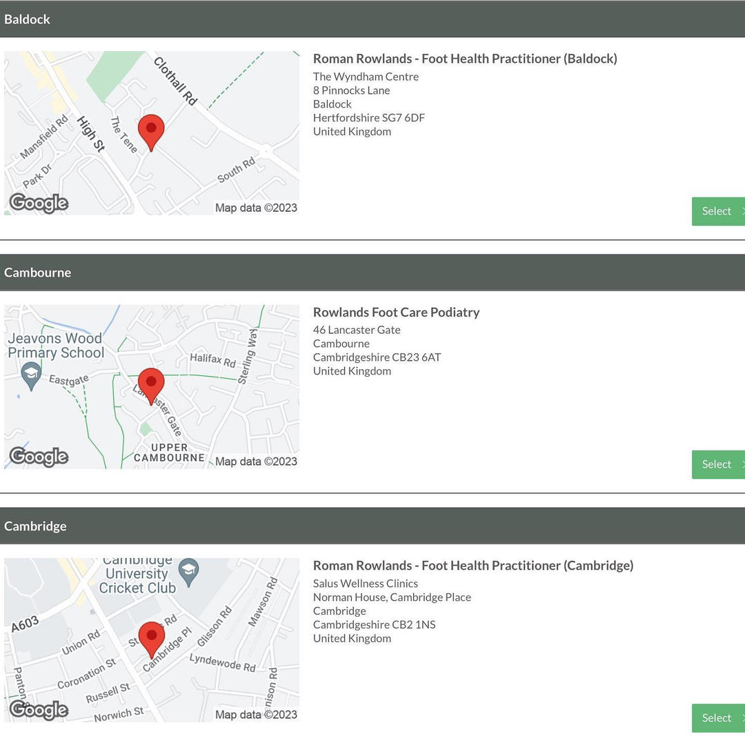 We Are Now Open In Baldock & Cambridge! | Rowlands Podiatry┃2019-2024 ...